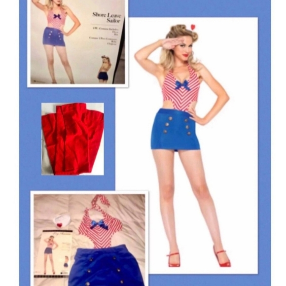 Leg Avenue | Other | Vintage Shore Leave Sailor Womens Vintage Style ...